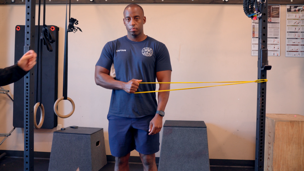 Shoulder Rotator Cuff ER Strengthening - PBG Fire Rescue